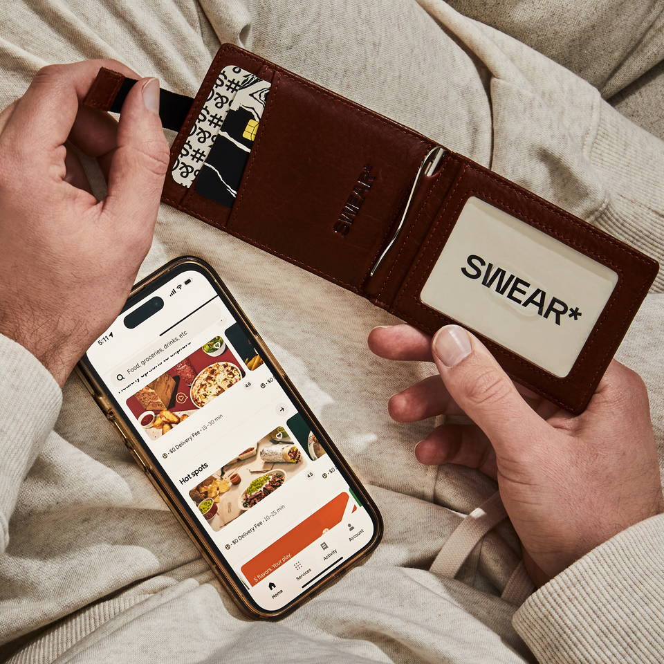 Origin Wallet | Slim RFID Blocking Bifold Wallet | Swear Brands